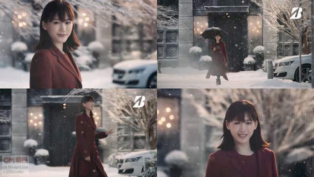 綾瀬はるか ブリジストン CM - 綾瀬はるか ブリヂストン BLIZZAK VRX2 CM しっかり曲がるし…/綾瀬はるか CM bb-navi